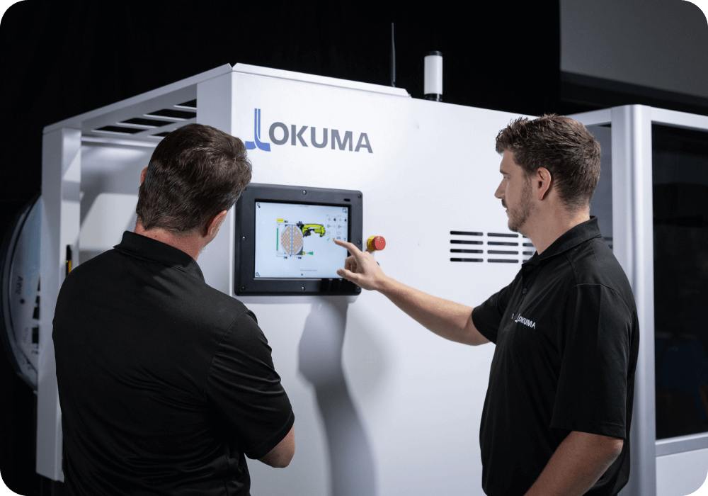 Custom CNC Automation | Okuma Factory Automation