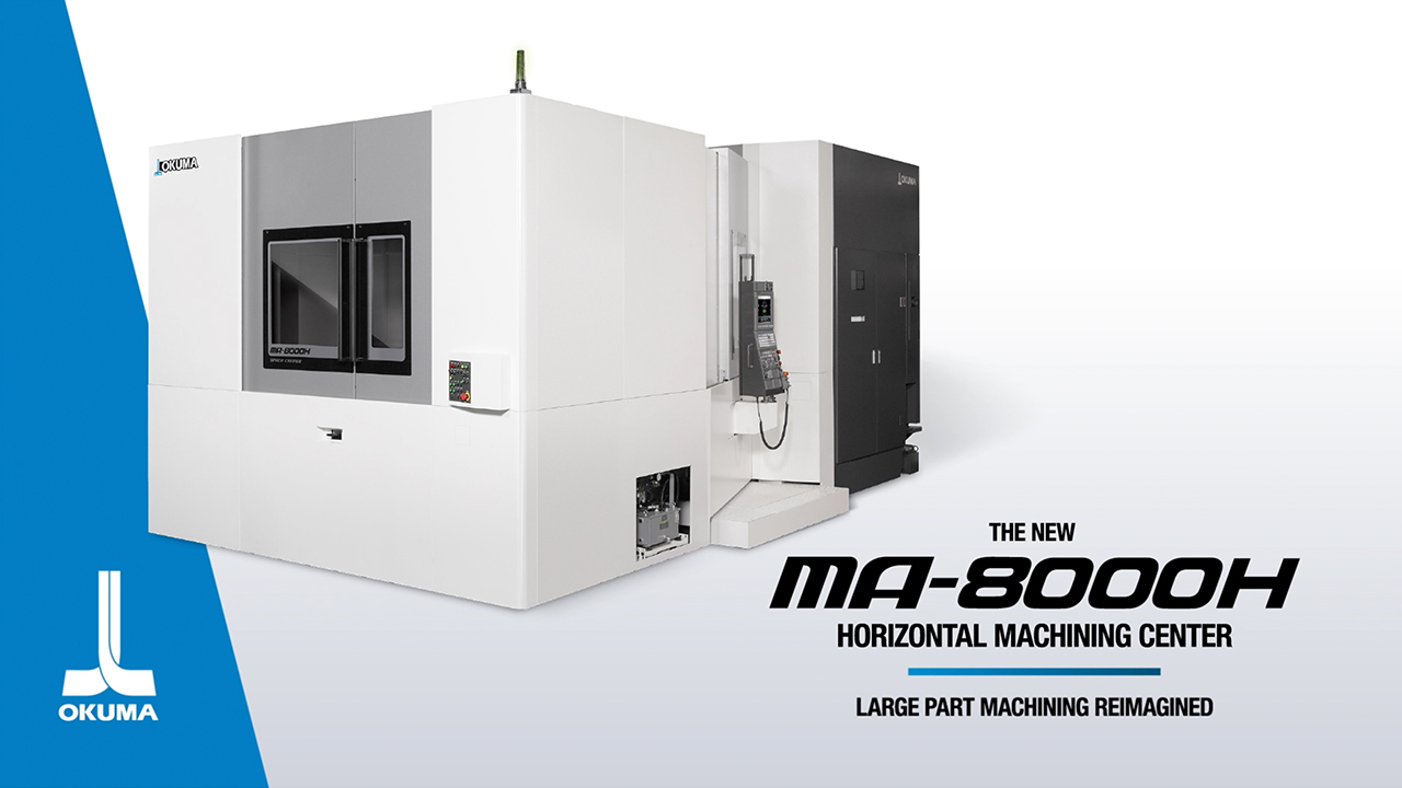 Video | MA-8000H Machining Center Brochure | Okuma