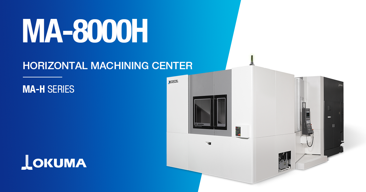 MA-8000H Video | Horizontal Machining Center | Okuma