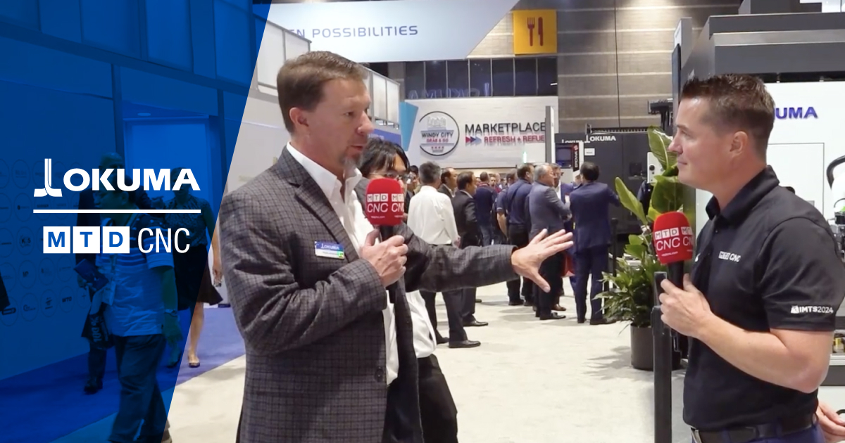 IMTS 2024 Okuma Booth Tour With Wade Anderson and Tony Gunn