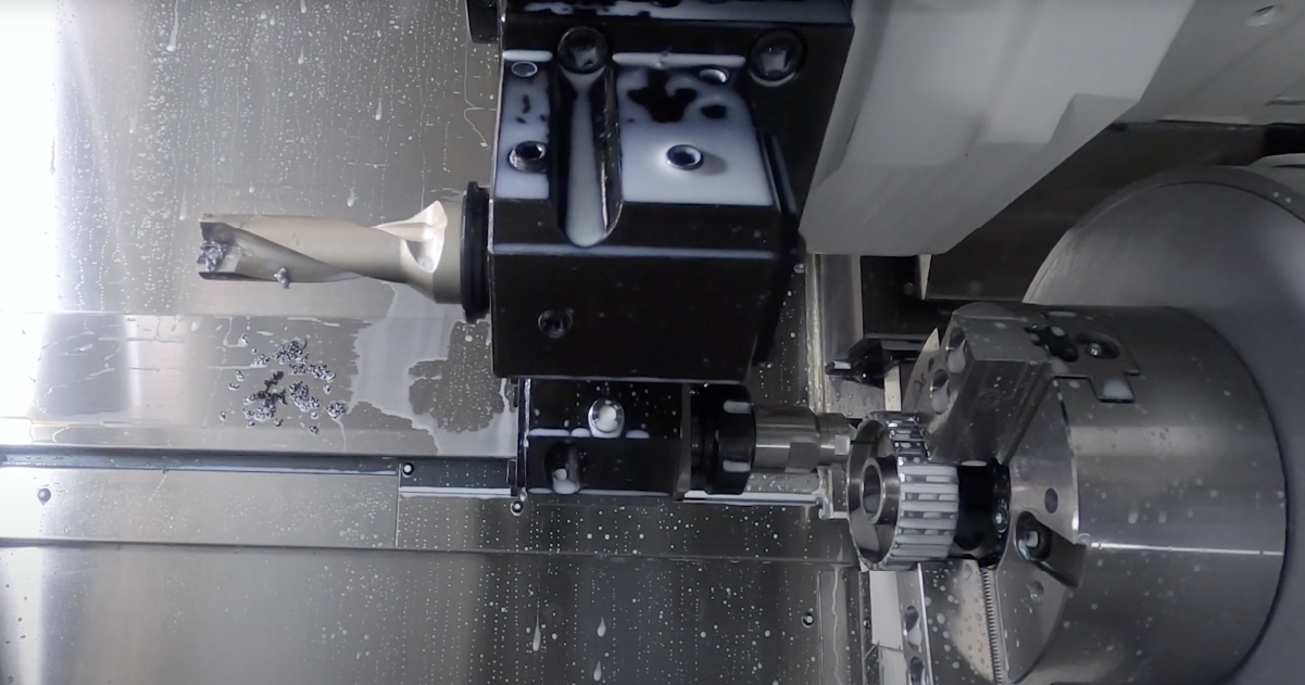 Video | Okuma and WTO LB3000 EX II Cutting Demo | Okuma