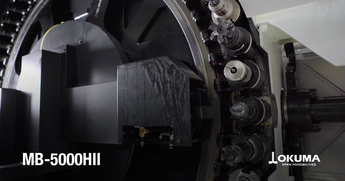 Video | MB-5000H II | Horizontal Machining Center | Okuma