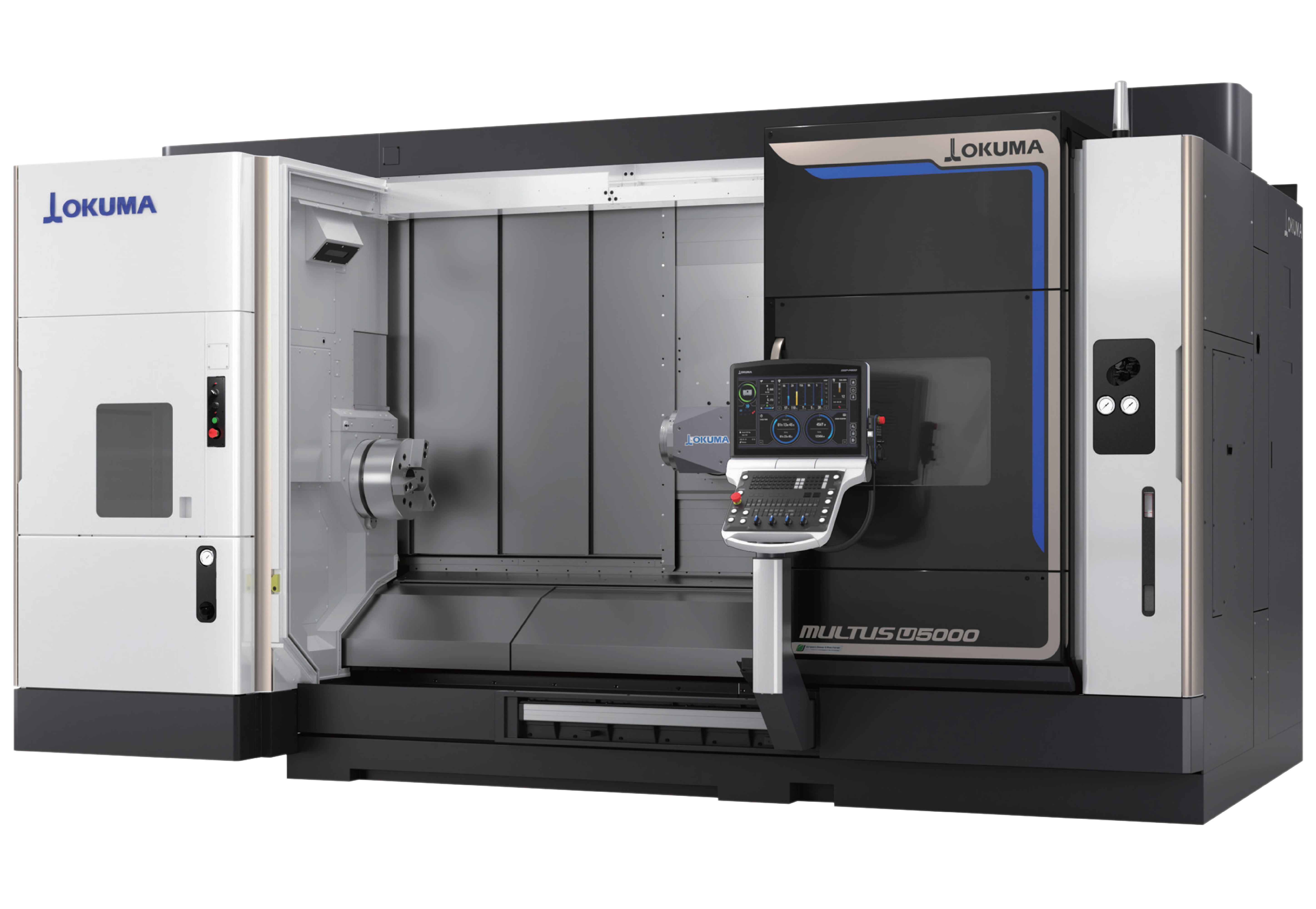 Okuma MULTUS U5000 | Multitasking CNC Turning and Milling Center | Diagon